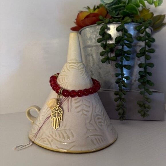 Park Lane | Jewelry | Park Lane Moulin Rouge Bracelet Red Beaded ...